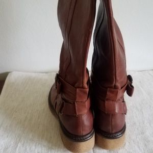 Boemos | Shoes | Made In Italy Boemos Leather Boots Euc Sz 377 | Poshmark